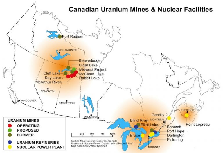 On the Yellowcake Trail Part Two: Uranium Mining in Canada | Watershed ...